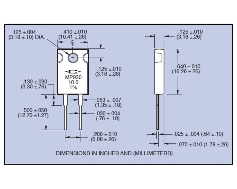 Caddock MP930 Resistor Series | Rhopoint Components