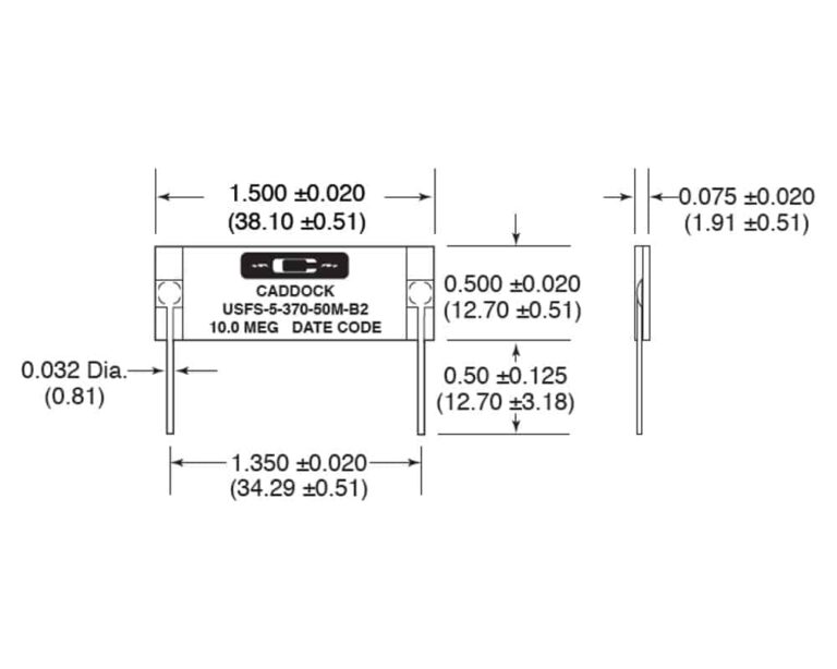 Caddock USFS Resistor Sets | Rhopoint Components