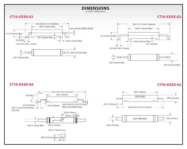 Coto CT10 Series | Reed Switches | Rhopoint Components