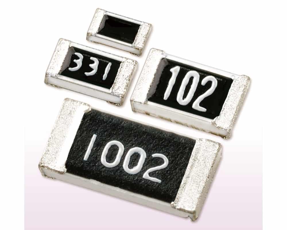 RG1608 high precision thin film resistor | Rhopoint Components