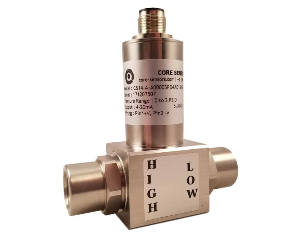 Core Sensors CS14 Wet/Wet Differential Pressure Transducer