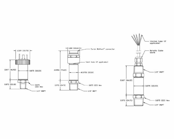 CS51 Non-incendive Low Pressure Transducer Series | Rhopoint