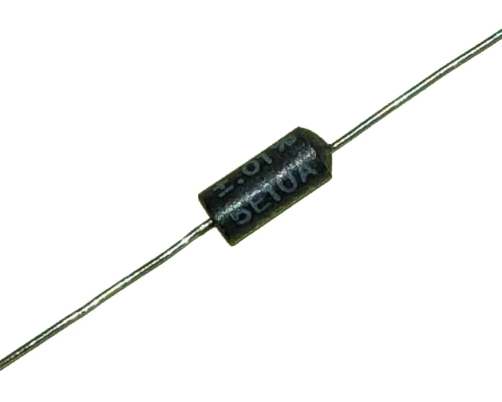 General Resistance 5E10 Mini-Ohm Axial Wirewound Precision Resistor