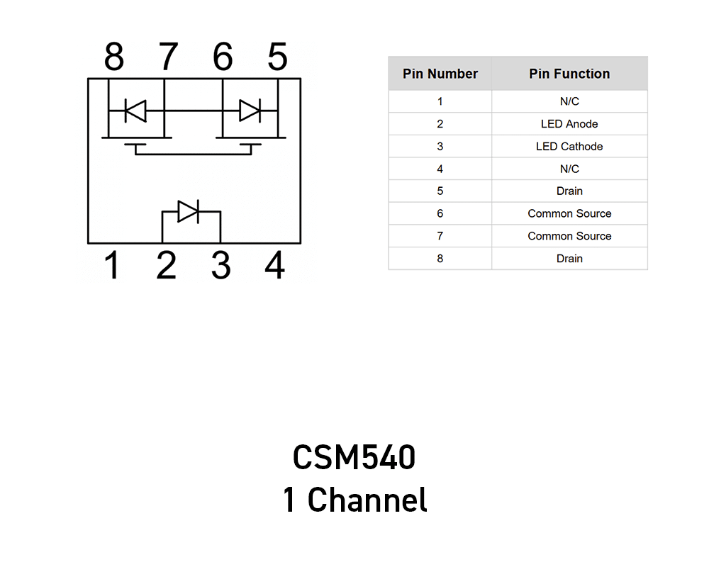 ISOCOM CSMR540 - Rhopoint Components